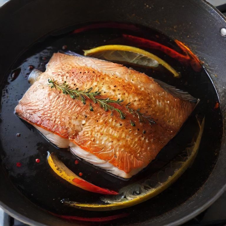 Watch Fish temperature cooking video on demand - Cuevadelasmanos